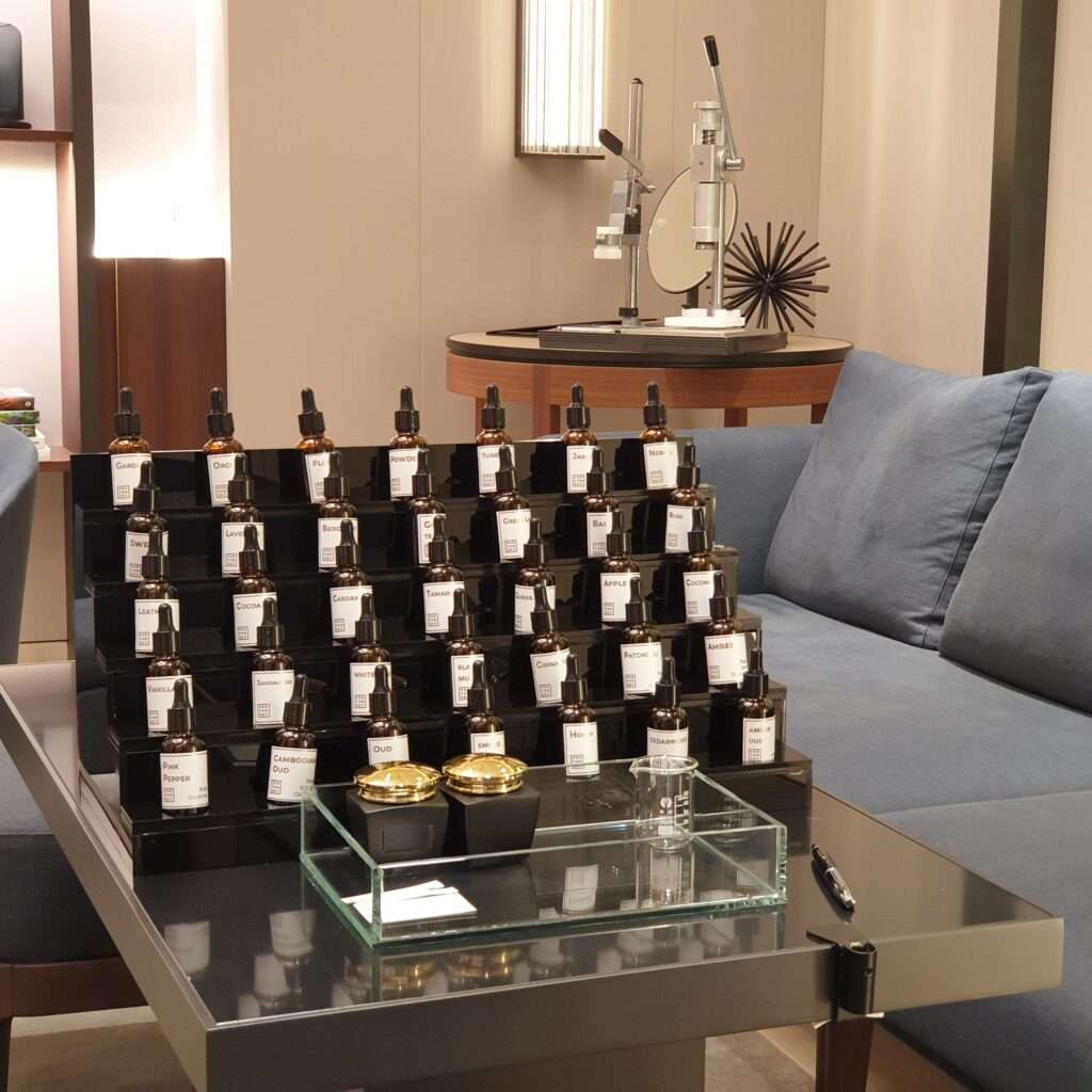 Custom Perfume Workshop - Olfaction Atelier - Parfumery